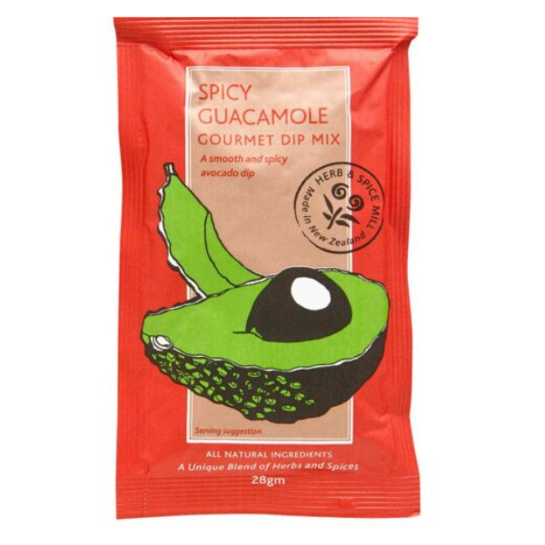 Spicy Guacamole Dip Mix Sachet - Citywide Florist Christchurch