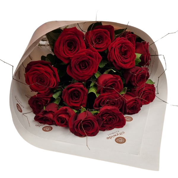 Eighteen Red Roses– Citywide Florist Christchurch